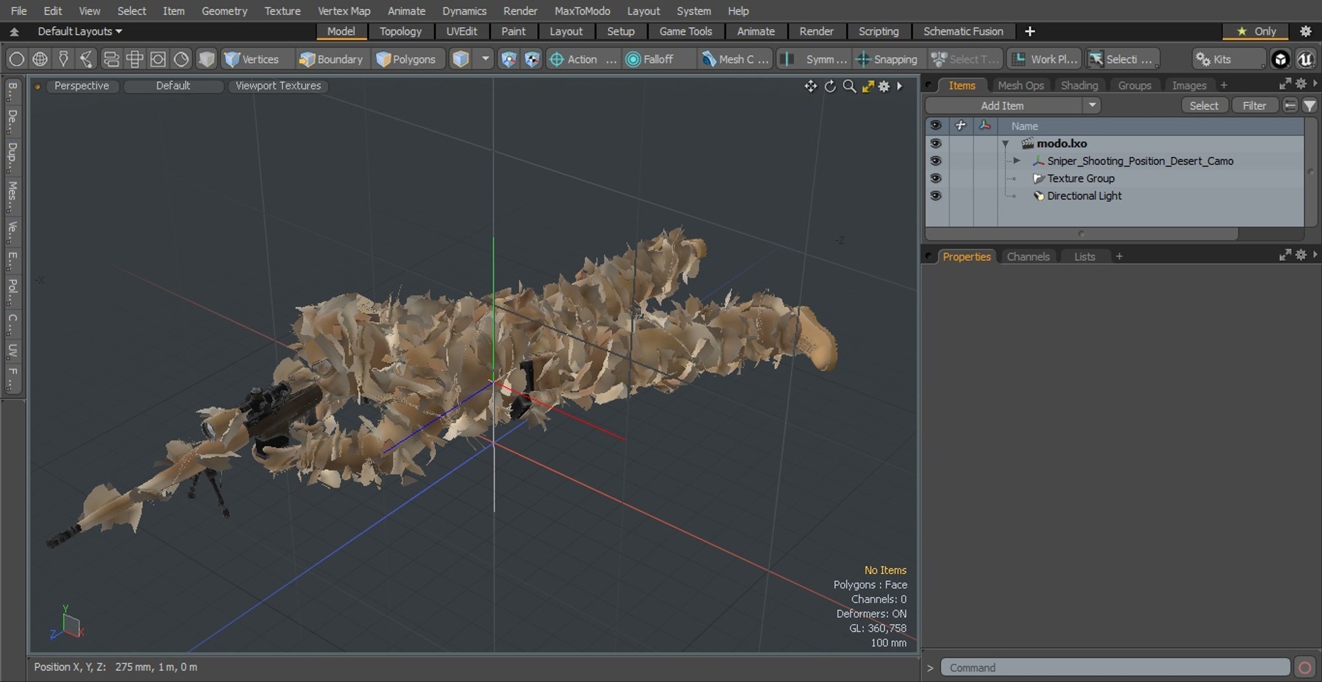 3D Sniper Shooting Position Desert Camo - TurboSquid 1989351