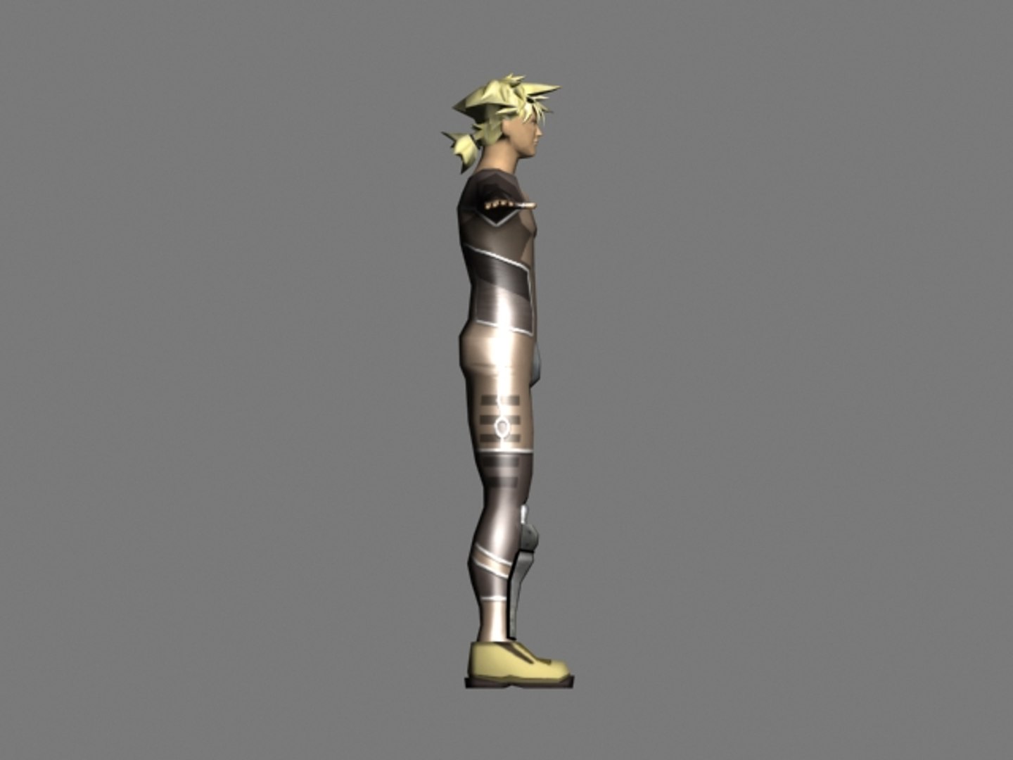 3d Model Ned Male Character
