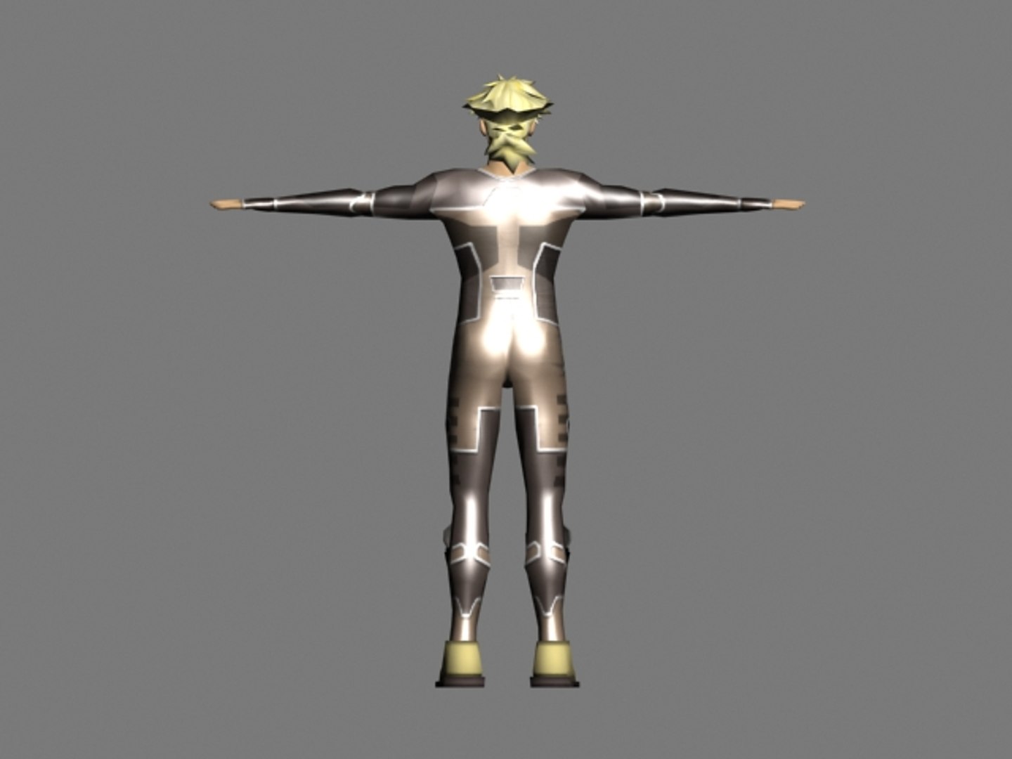 3d Model Ned Male Character