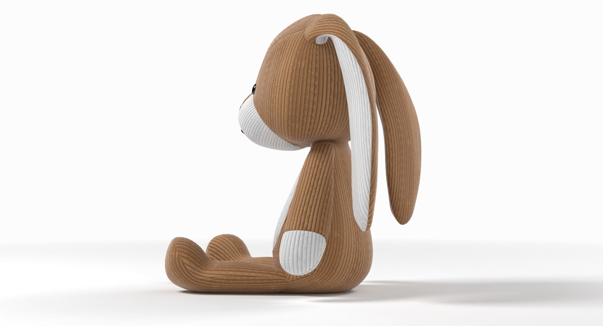 Rabbit Soft Toy 3d Model