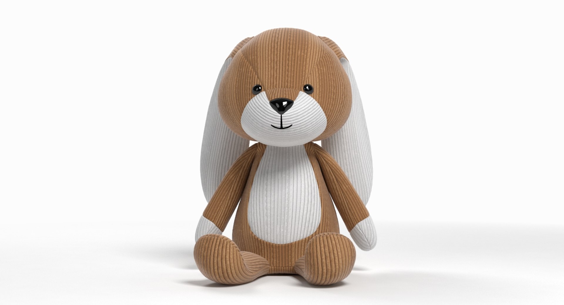 Rabbit Soft Toy 3d Model