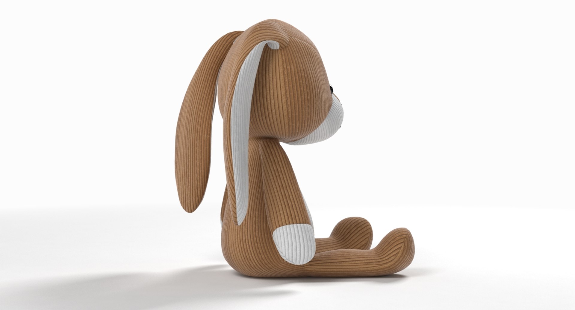 Rabbit Soft Toy 3d Model