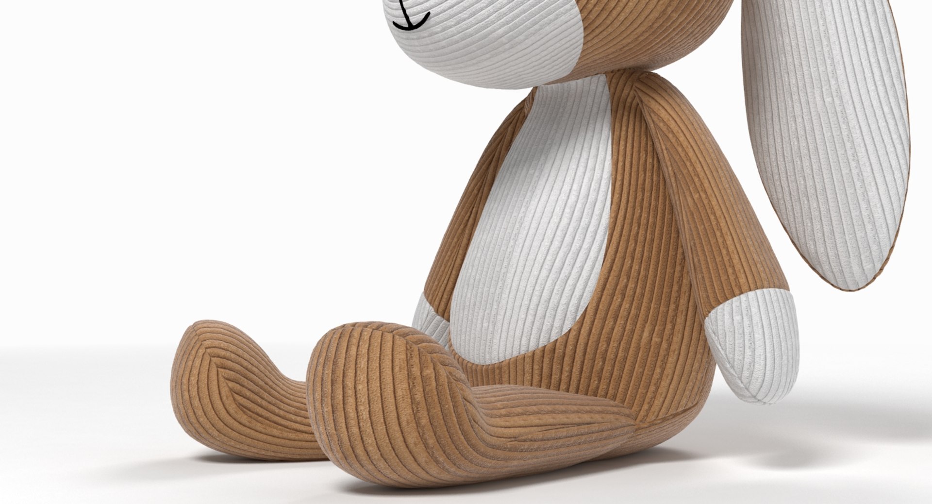 Rabbit Soft Toy 3d Model