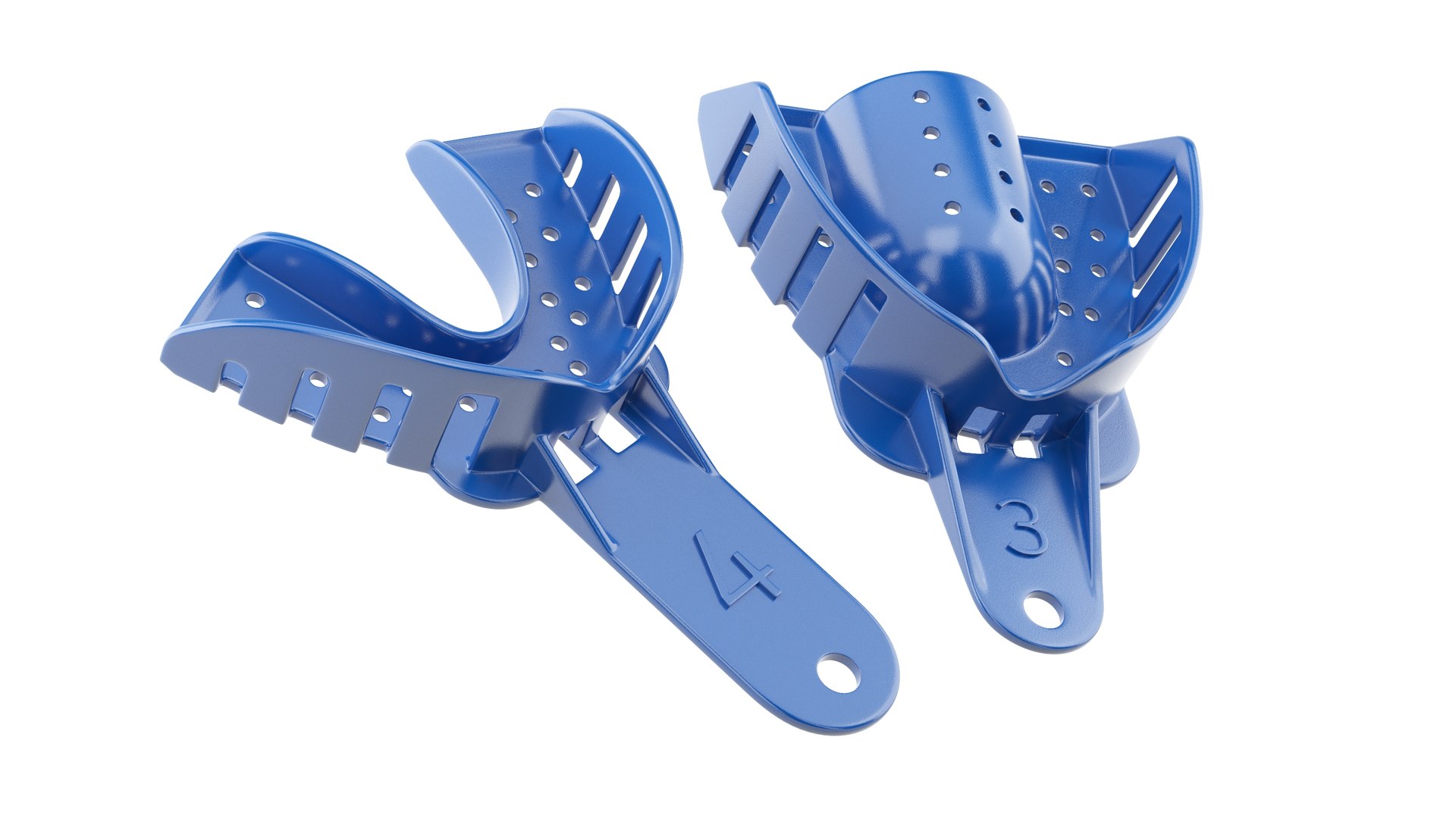 Dental Impression Tray Set 3D - TurboSquid 2195266