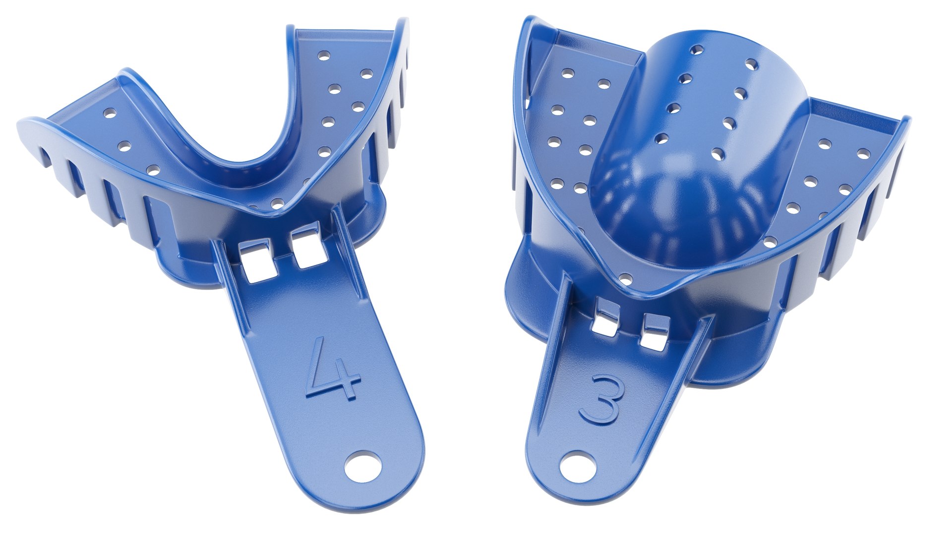 Dental Impression Tray Set 3D - TurboSquid 2195266