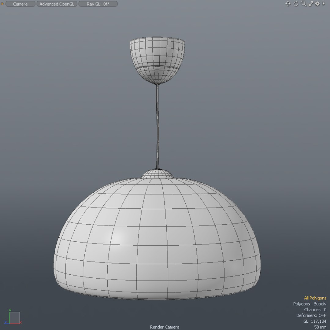 Boja Lamp Ikea 3d Model