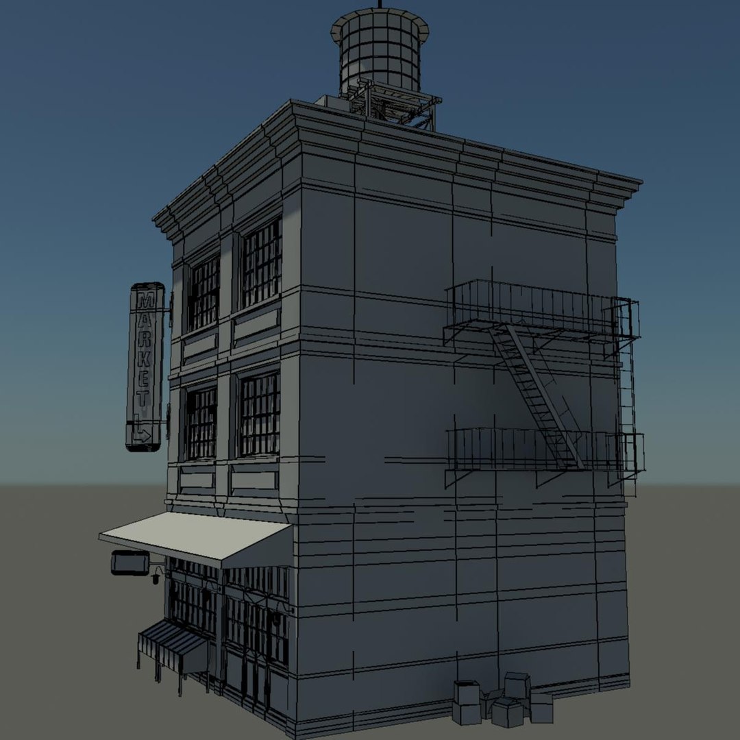 3d mini market