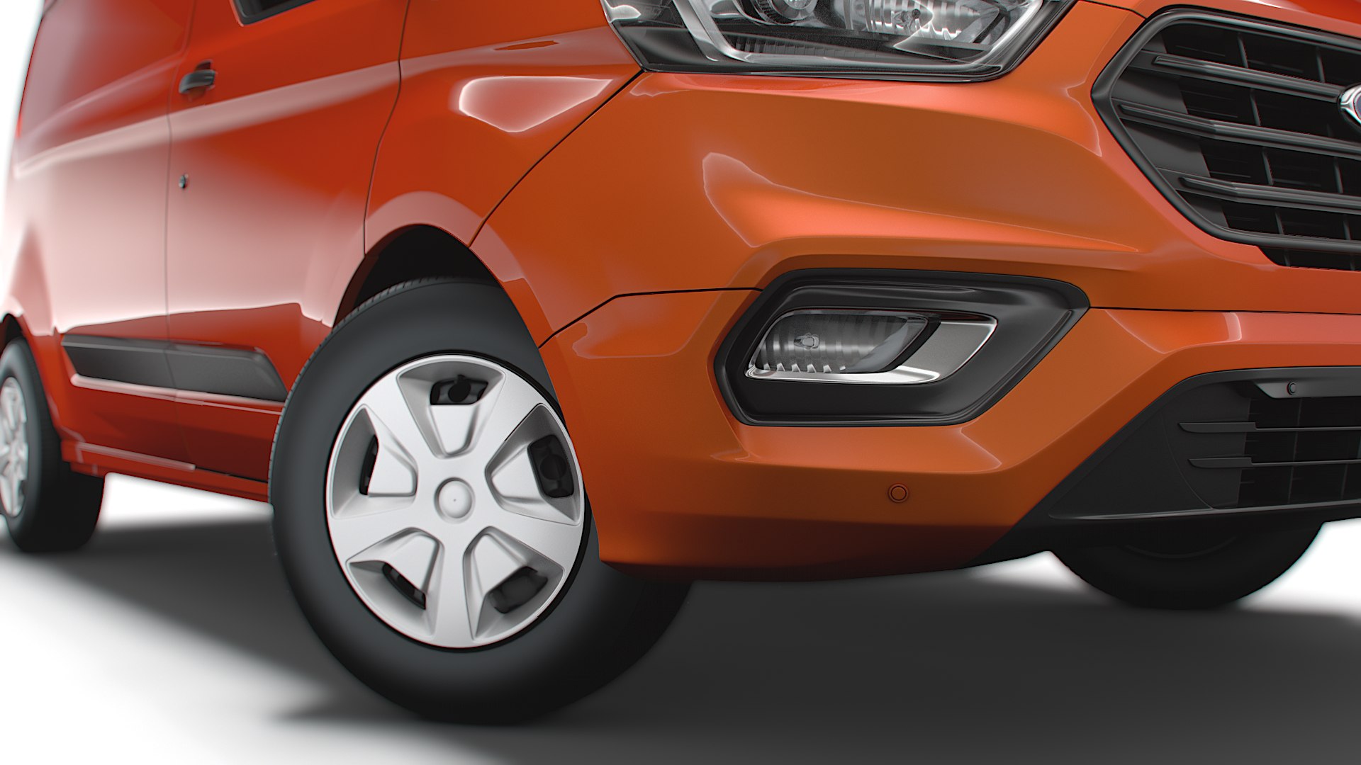 3D Ford Transit Custom L1H2 Trend UK-spec - TurboSquid 1847738