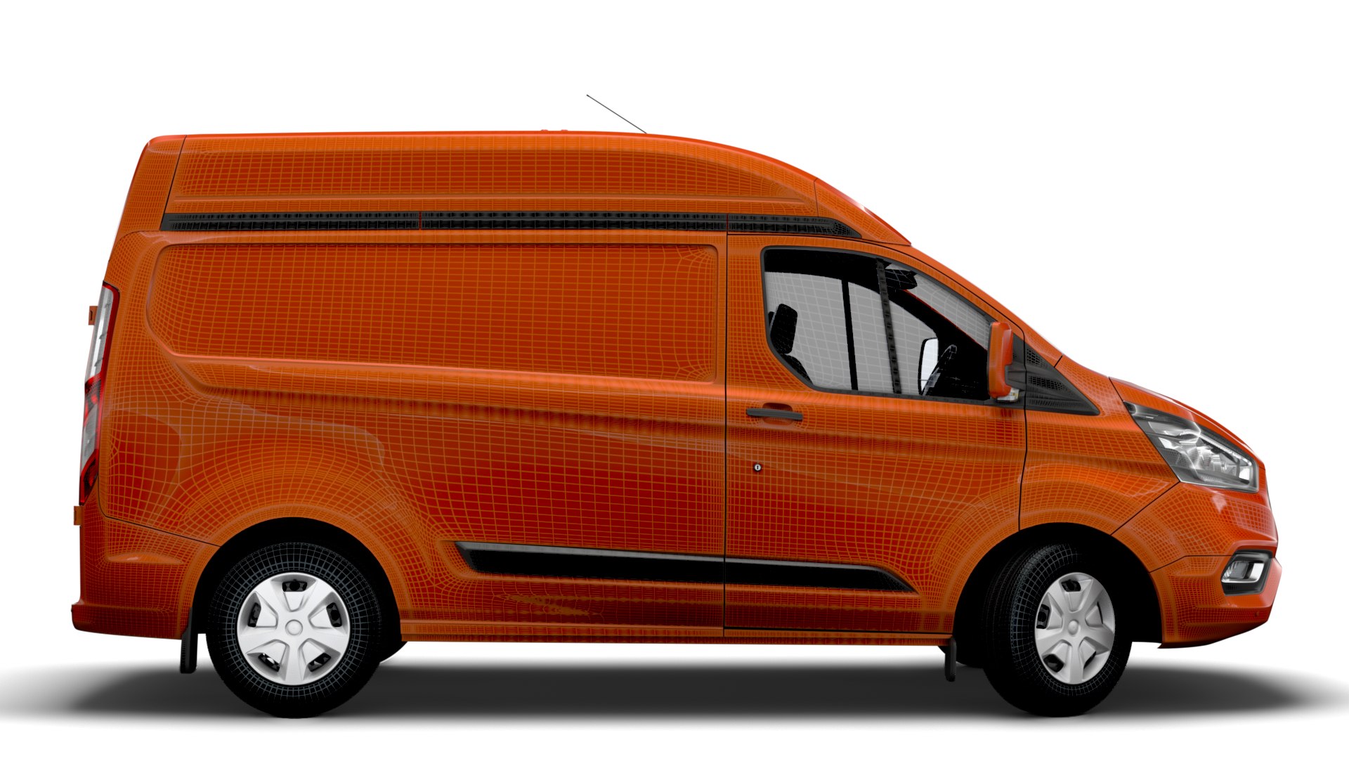 3D Ford Transit Custom L1H2 Trend UK-spec - TurboSquid 1847738