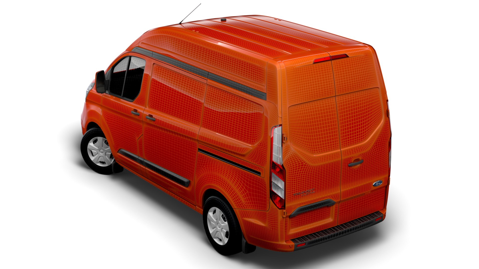 3D Ford Transit Custom L1H2 Trend UK-spec - TurboSquid 1847738