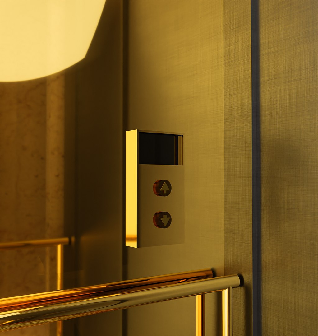 Elevator 3D - TurboSquid 1971433