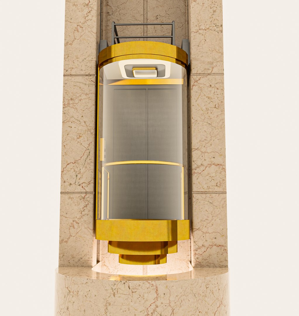 Elevator 3D - TurboSquid 1971433