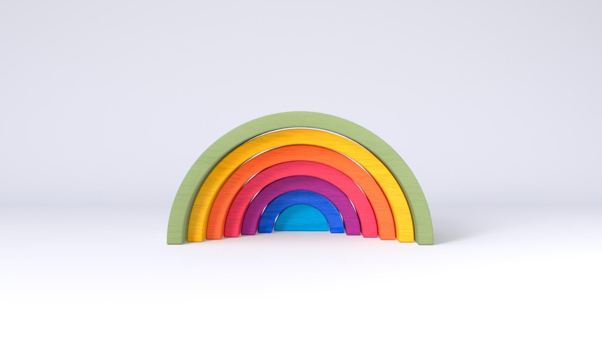 Rainbow Toy Color 3D model - TurboSquid 1865336