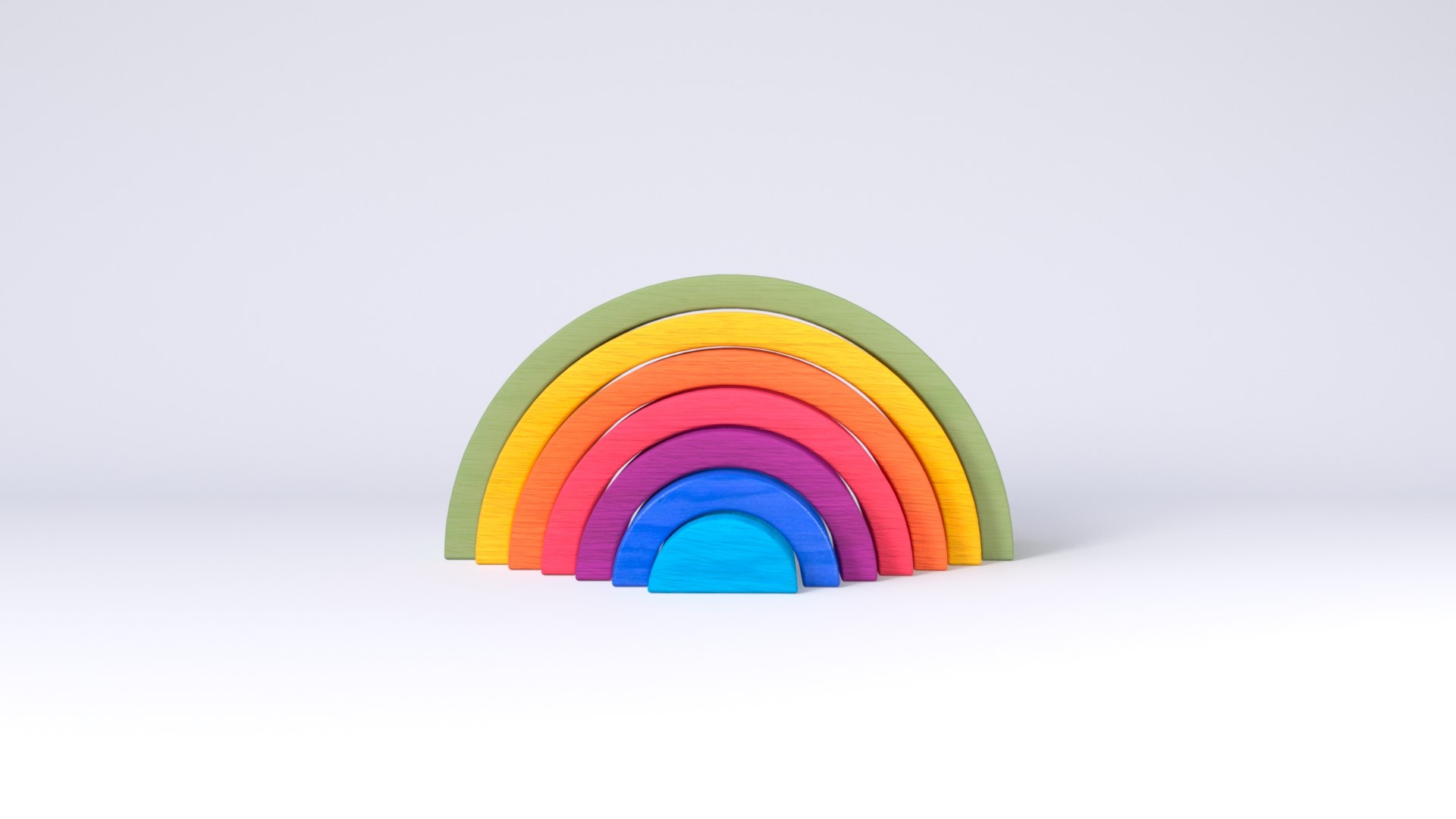 Rainbow Toy Color 3D model - TurboSquid 1865336