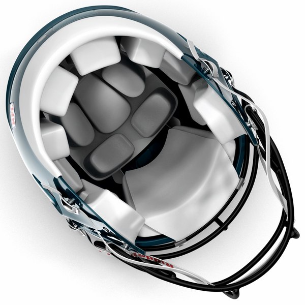 3d model football helmet 3 riddell