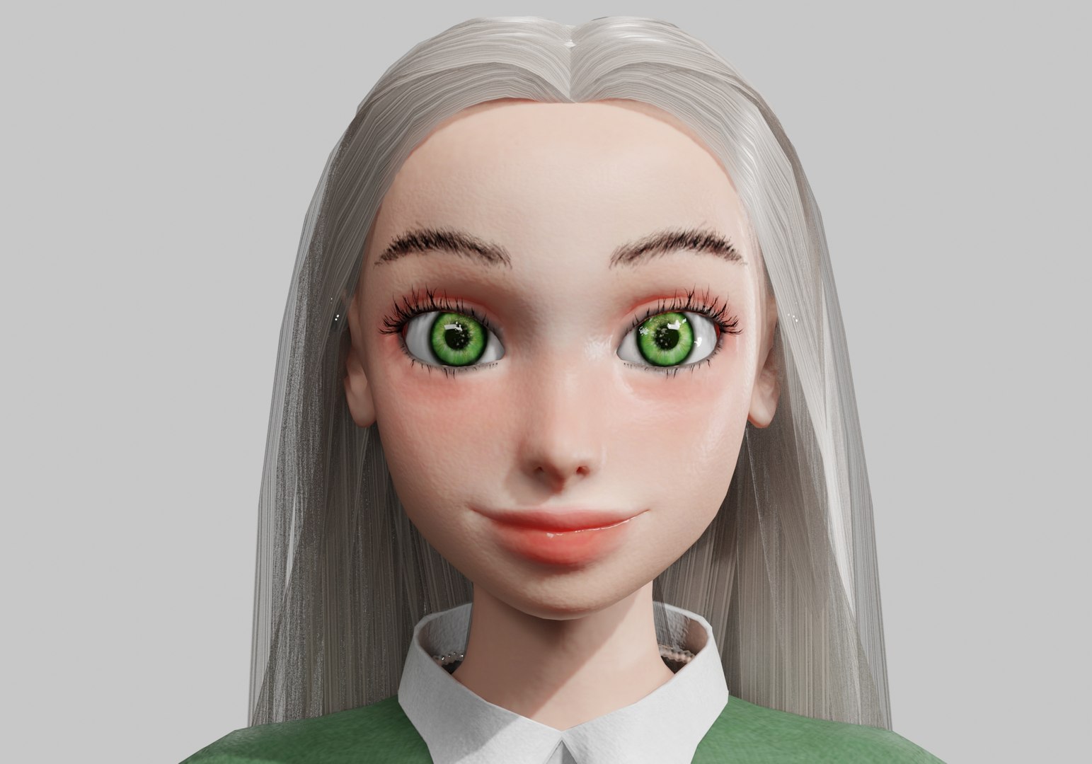 Basic Cool Woman V33050 3D Model - TurboSquid 2280927