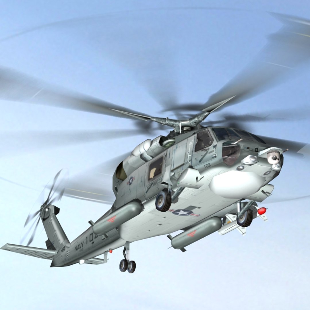 3d Model Sh-70 60 Seahawk