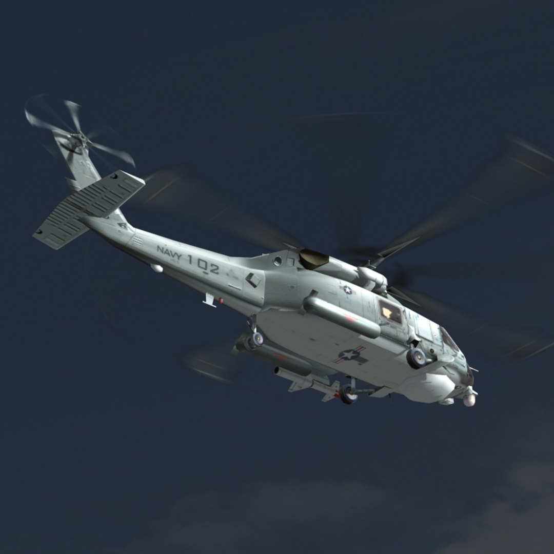 3d Model Sh-70 60 Seahawk