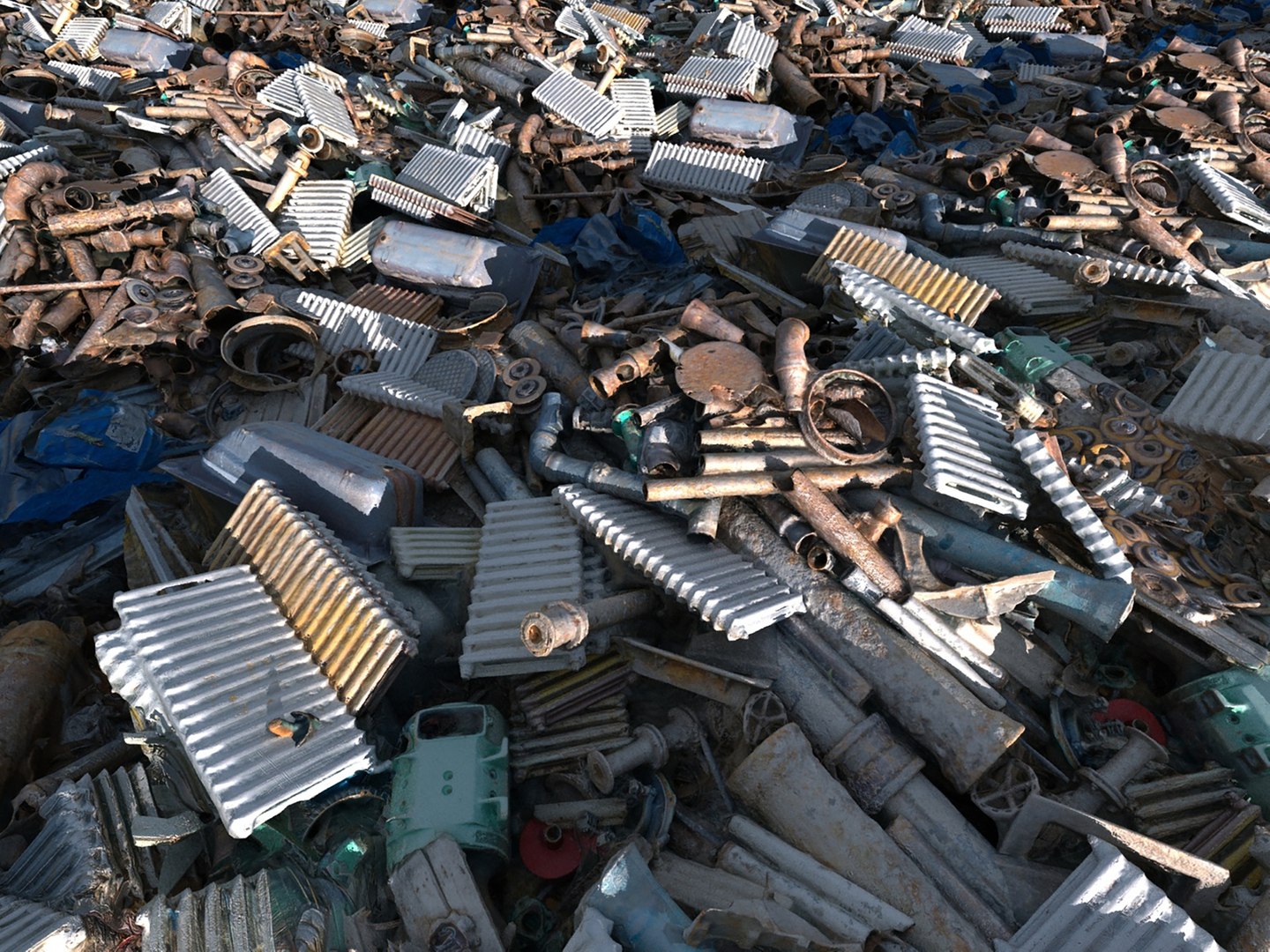 Industrial Debris 3D Model - TurboSquid 2284356