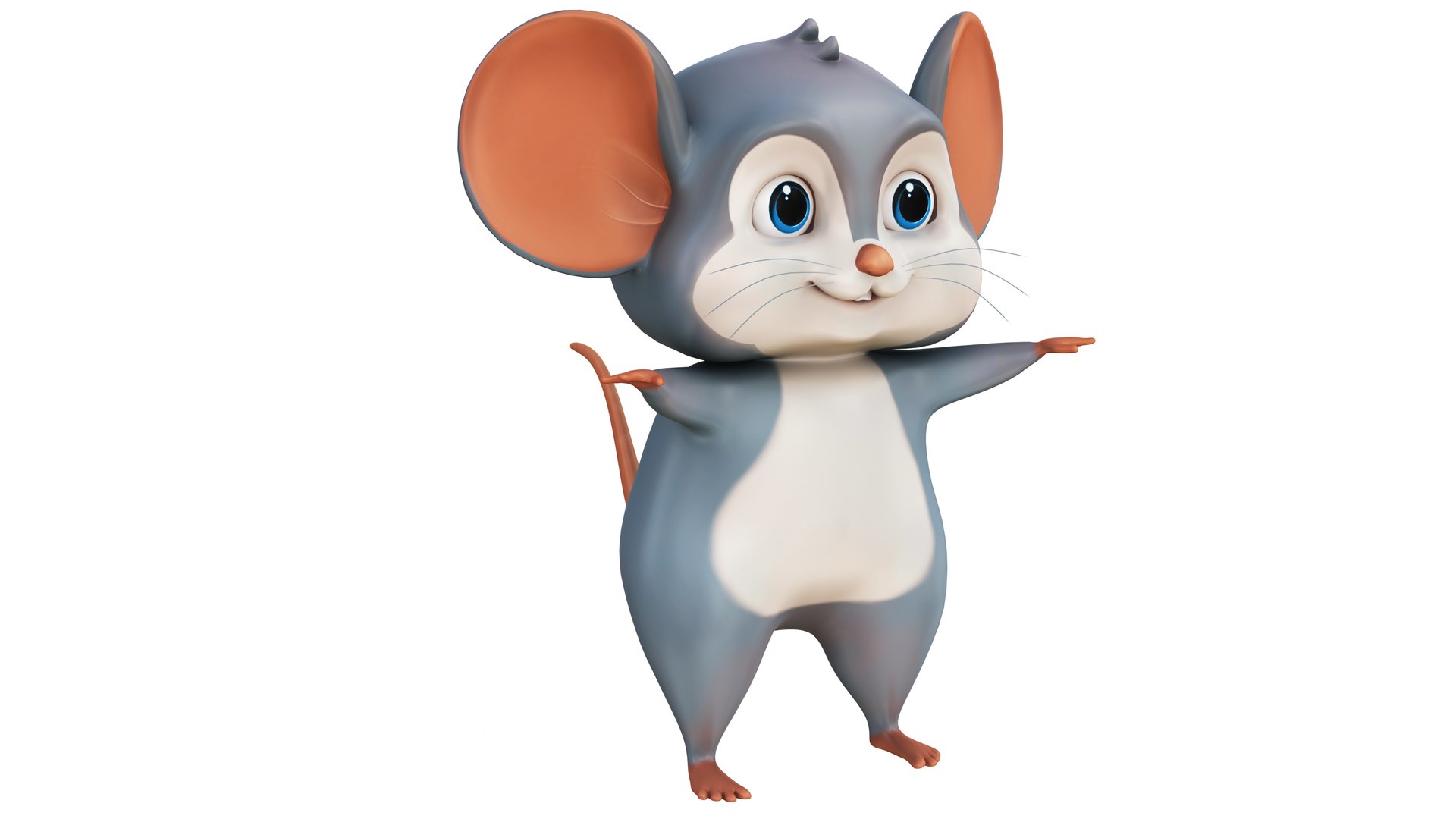 Cartoon Cat And Mouse Collection 3D Model - TurboSquid 2289332