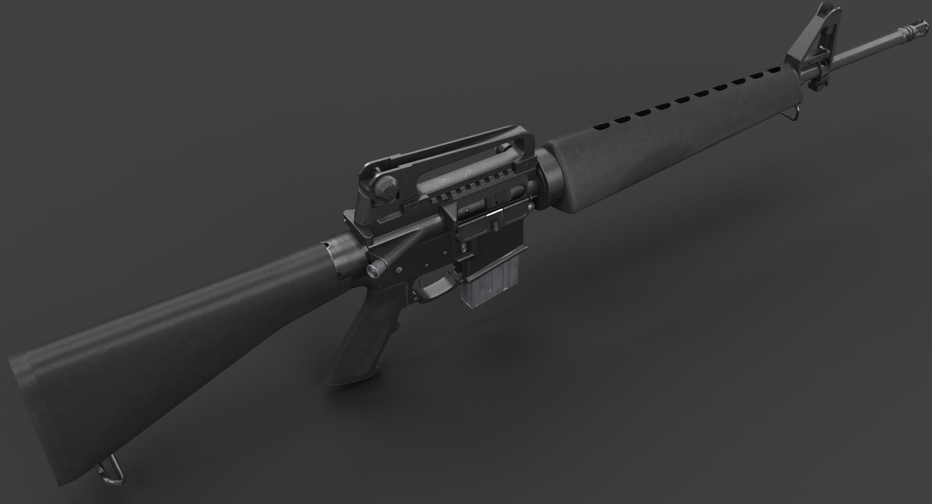 M4 carbine 3D model - TurboSquid 1376904