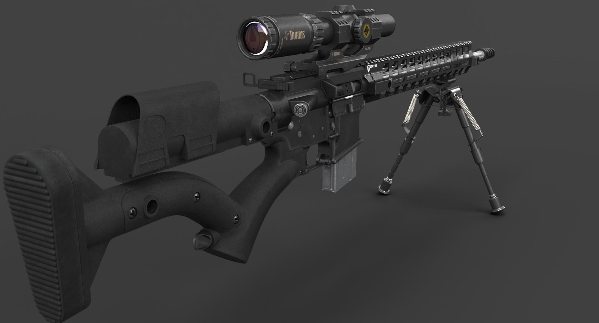 M4 carbine 3D model - TurboSquid 1376904