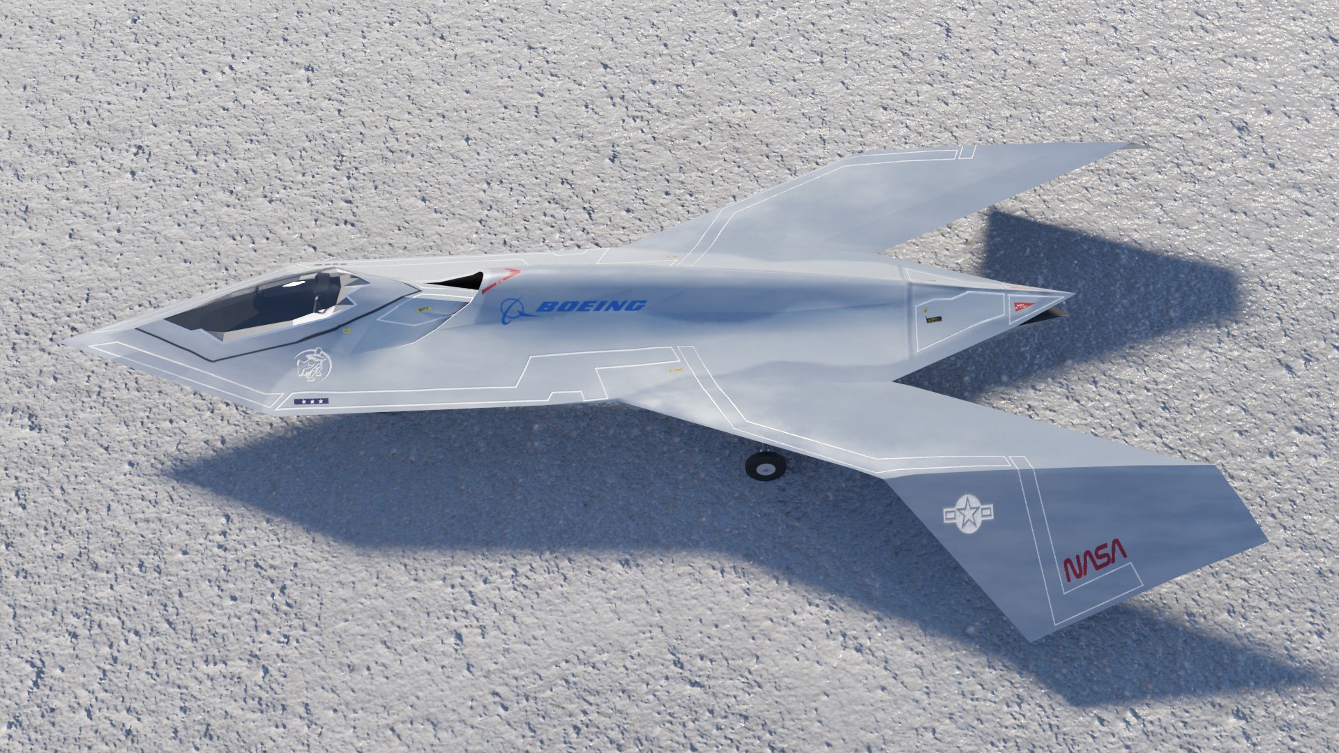 3D Boeing YF-118 Bird of Prey - TurboSquid 2008053