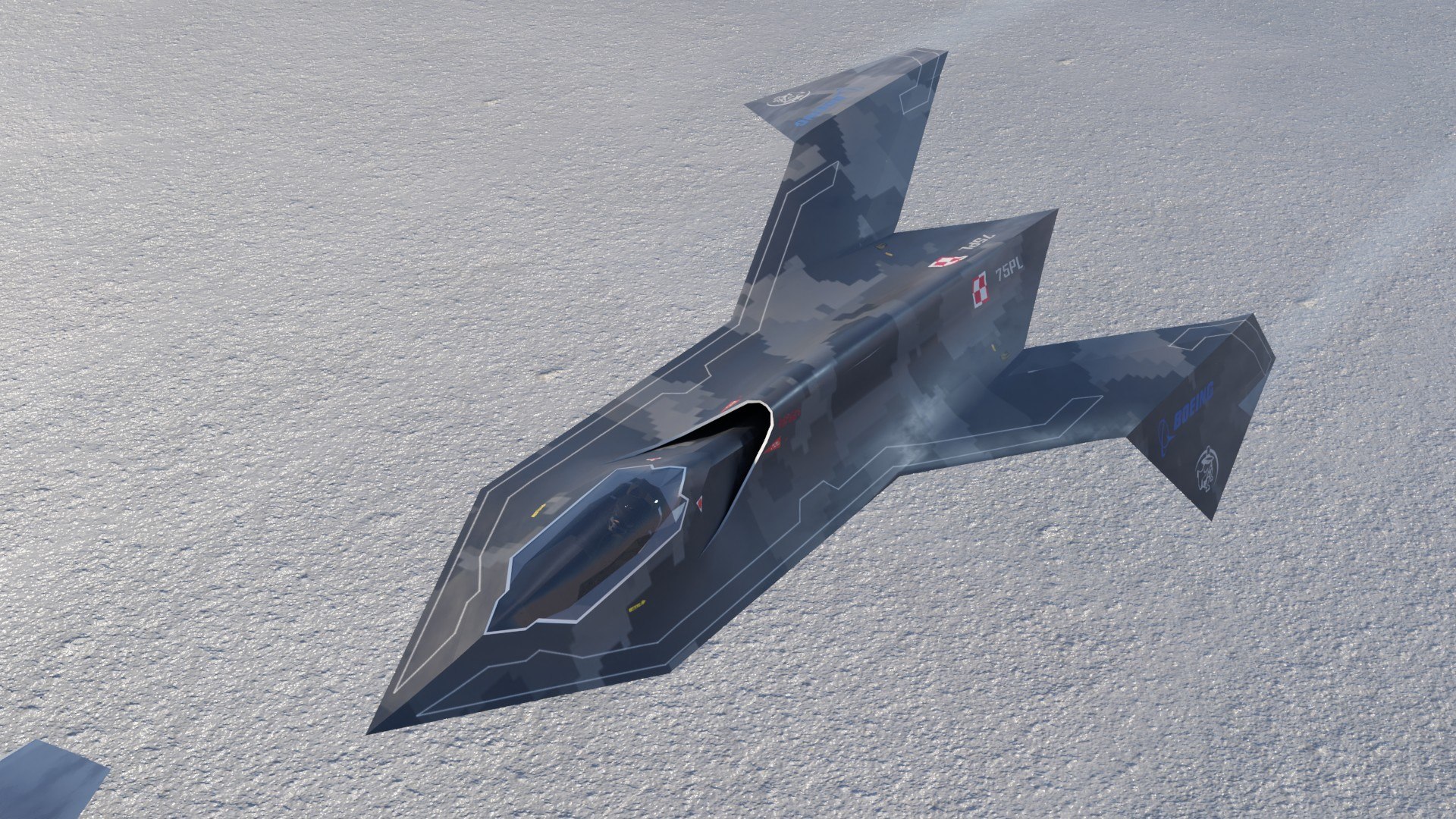3D Boeing YF-118 Bird Of Prey - TurboSquid 2008053