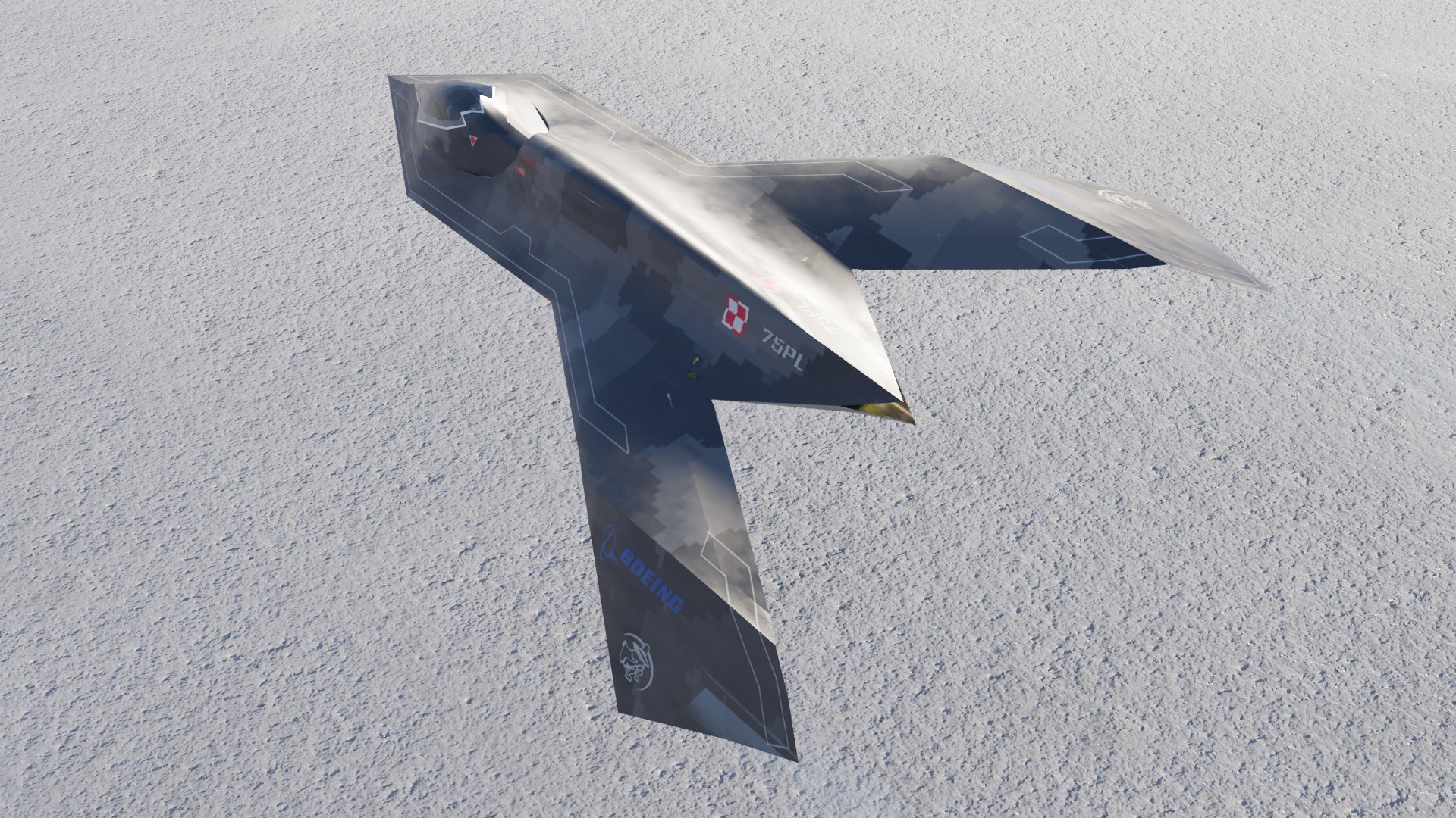 3D Boeing YF-118 Bird Of Prey - TurboSquid 2008053