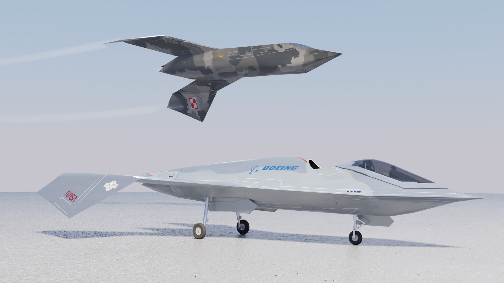 3D Boeing YF-118 Bird Of Prey - TurboSquid 2008053