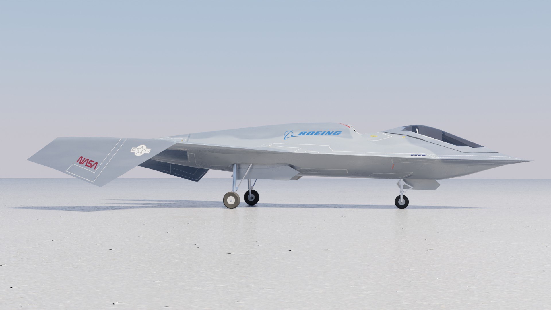 3D Boeing YF-118 Bird Of Prey - TurboSquid 2008053