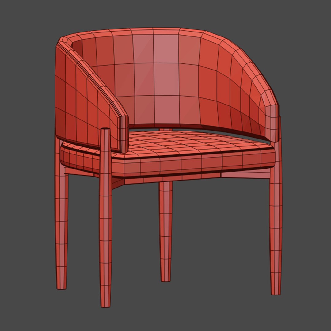 3D Easy Chair - TurboSquid 1874960