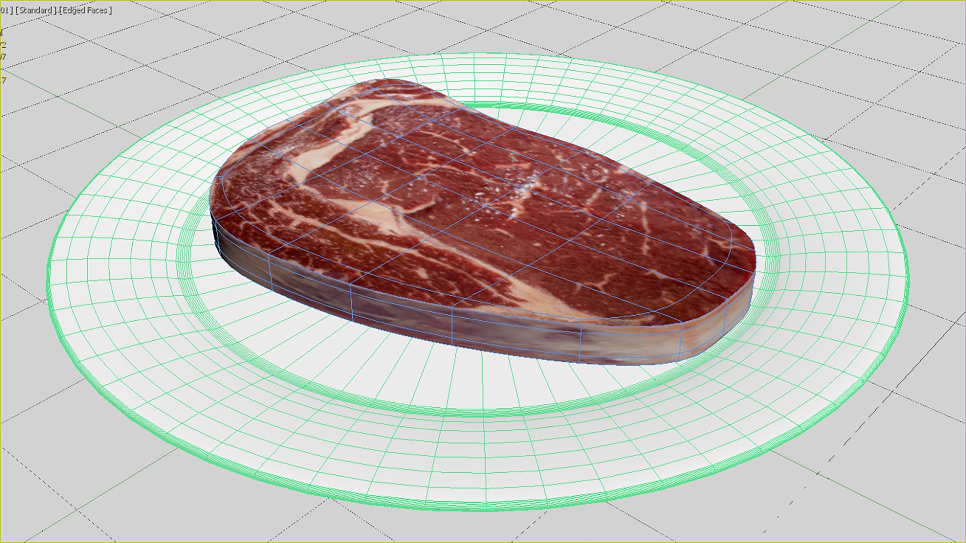 3D Steak Beef Meat 3D Model - TurboSquid 1998209
