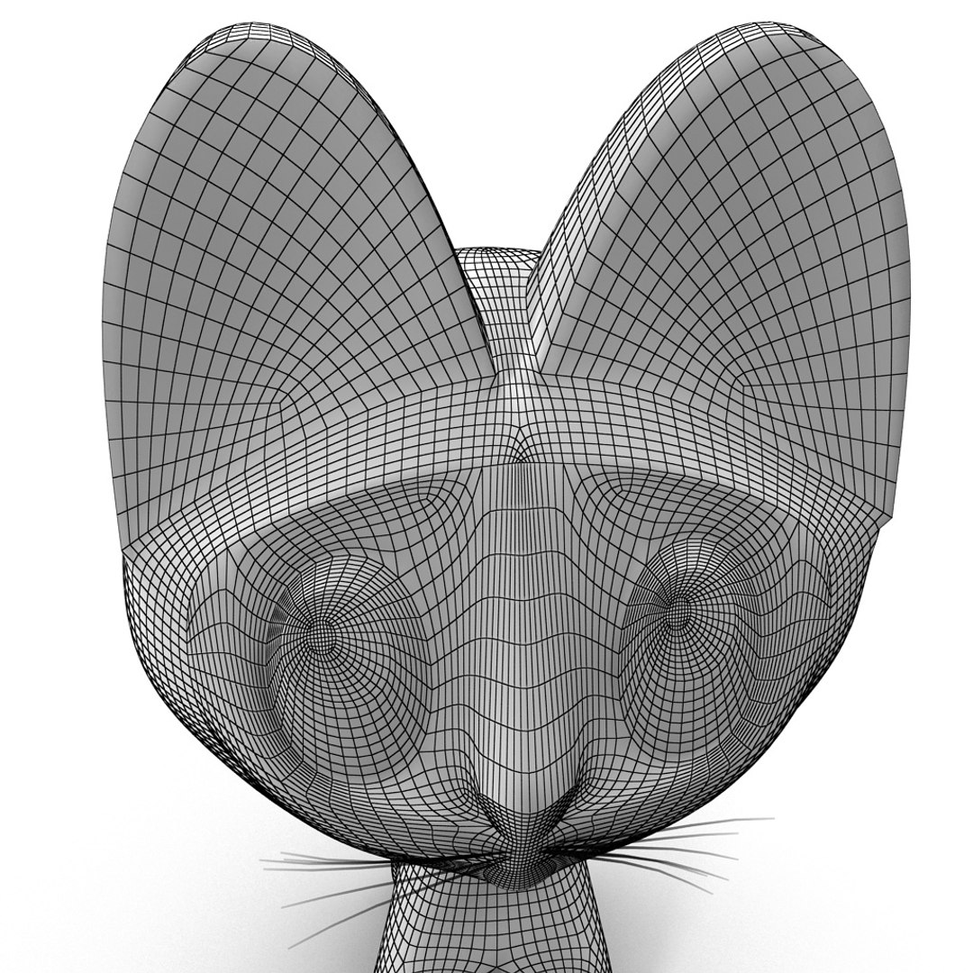 Russian Cartoon Kitten Gav 3d Model