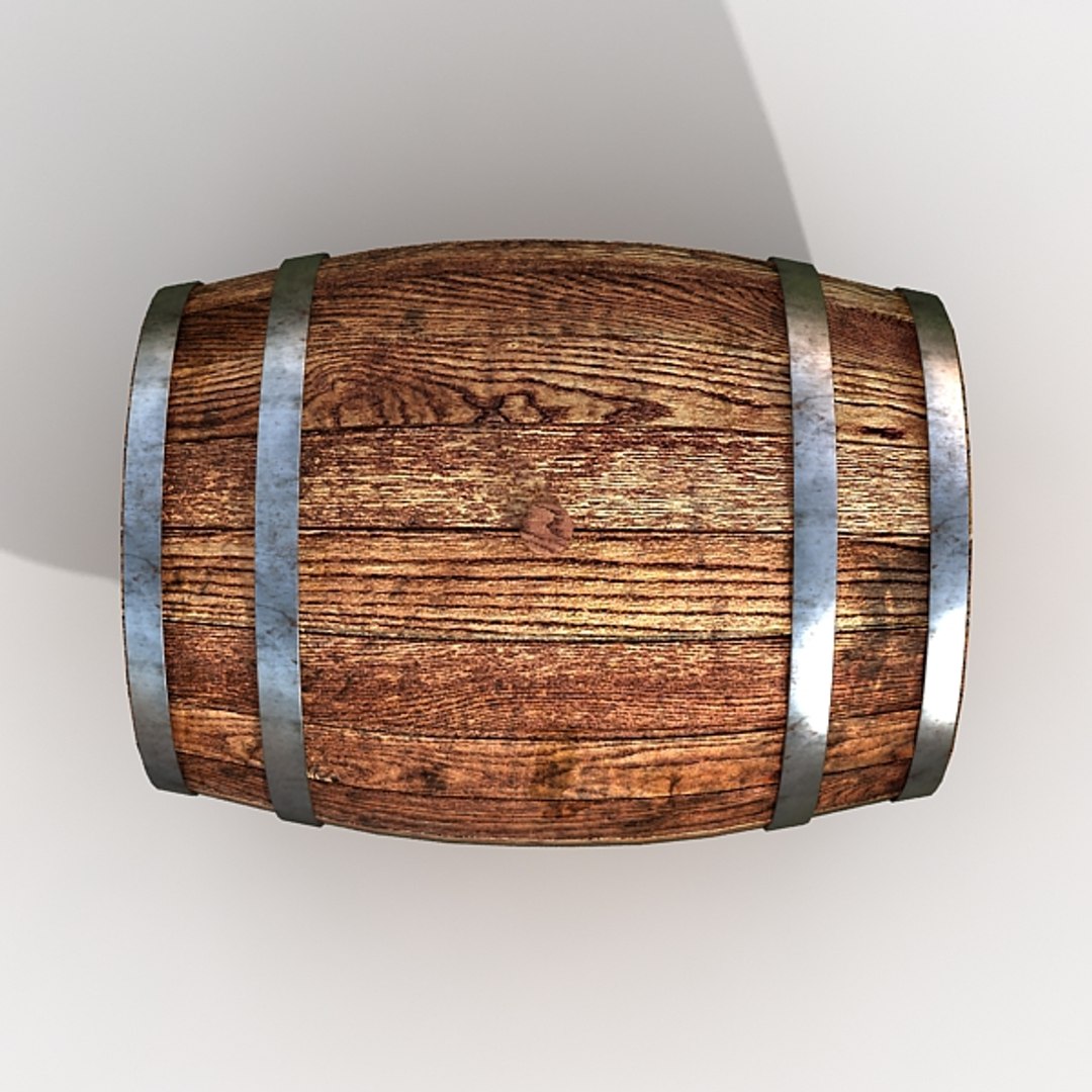 Maya Barrel Modelled