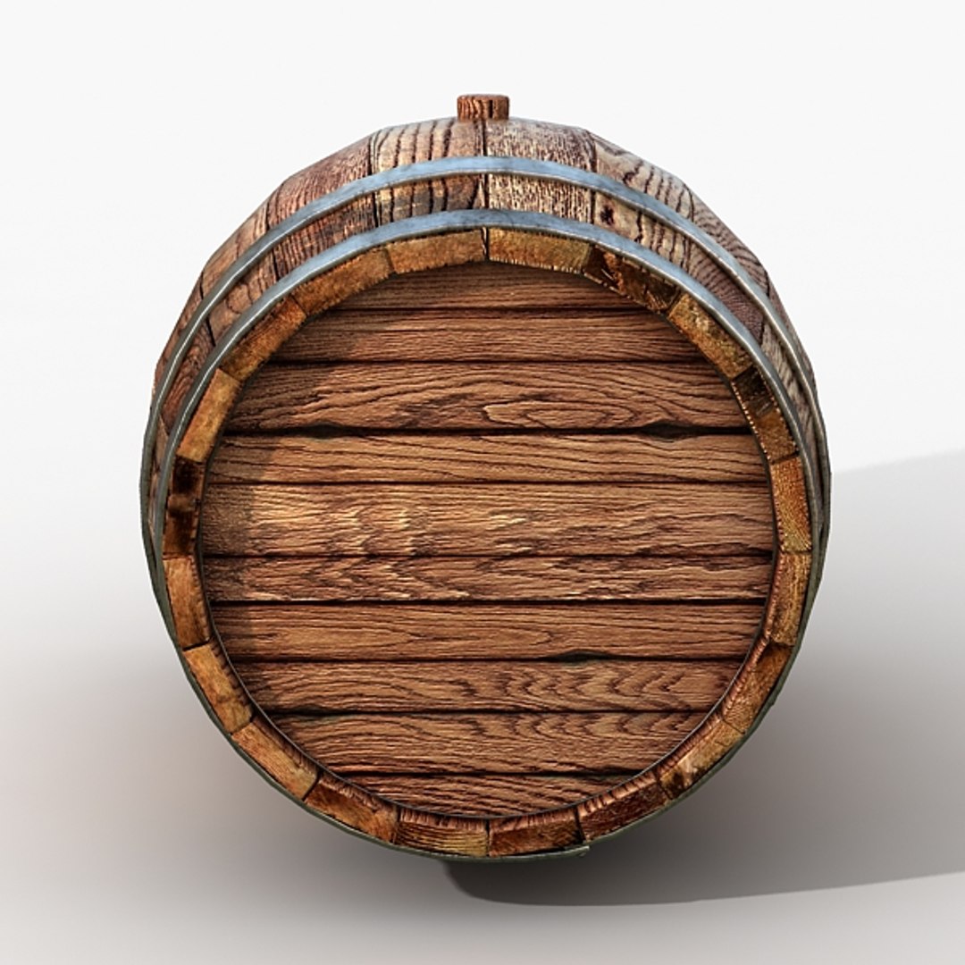 Maya Barrel Modelled