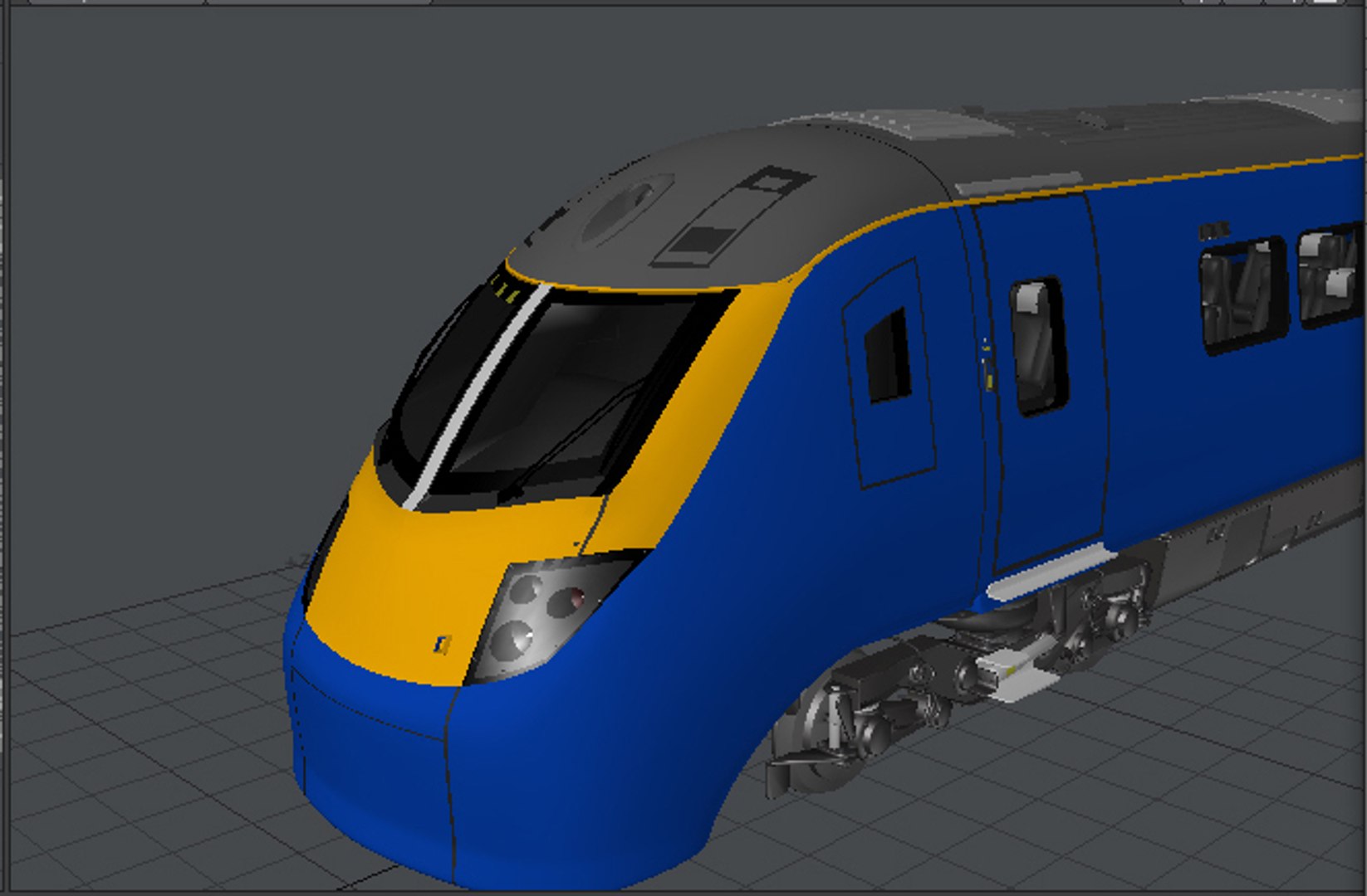 Uk Train 3d Lwo