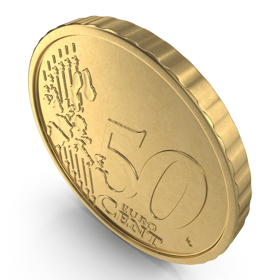 spain euro coins c4d