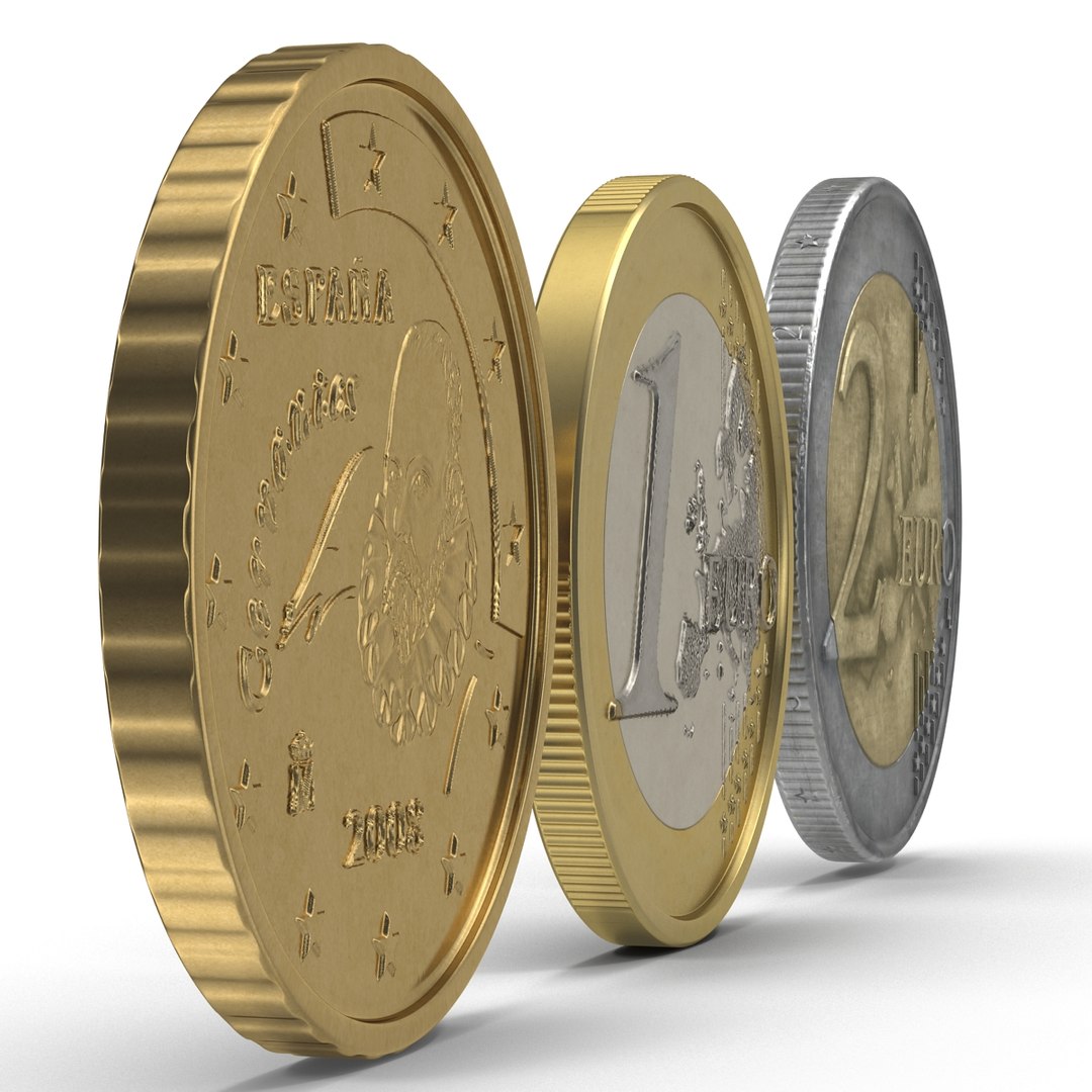 Spain Euro Coins C4d