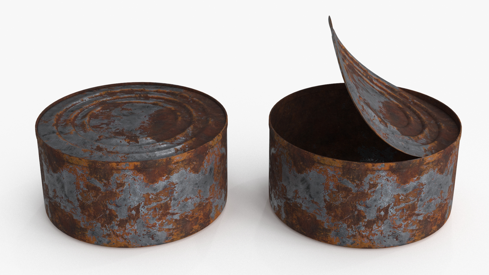 Tin Can V2 Rust Model - TurboSquid 2250840