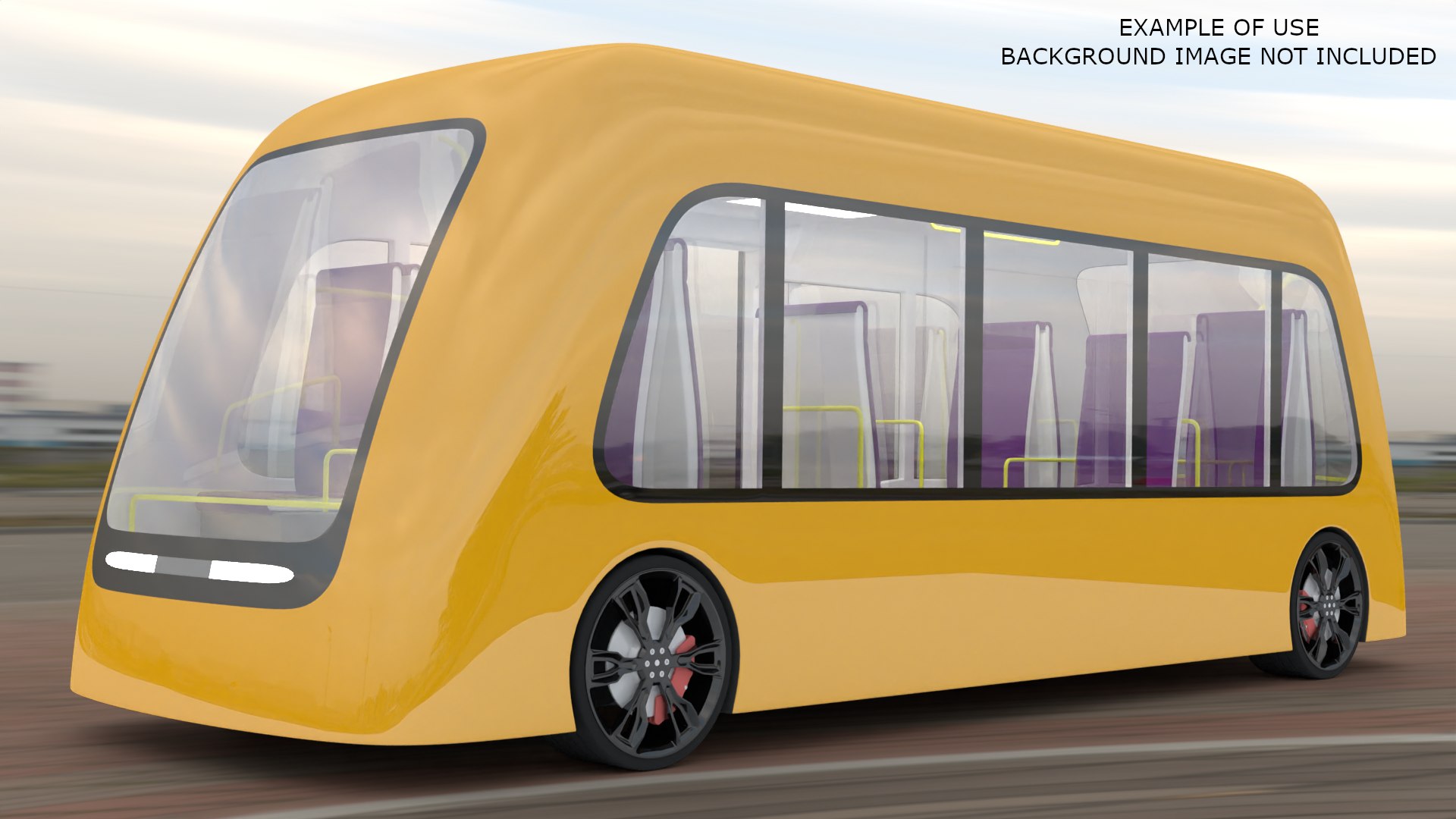 Shuttle Bus And Monorail Train 2 3D Model - TurboSquid 1930847