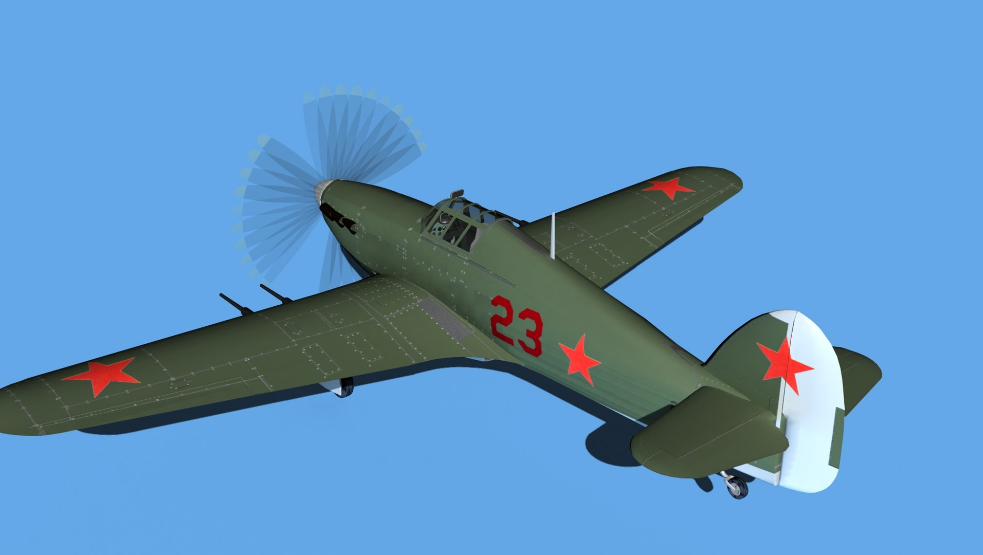 Hawker Hurricane MKII V20 3D - TurboSquid 1922457