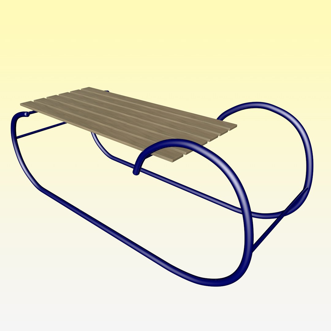Sledge Speed 3d Obj