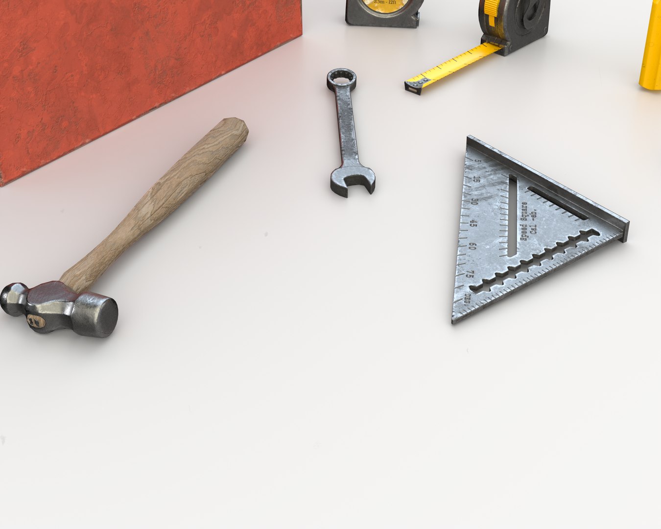 Garage Hand Tools 3D - TurboSquid 2176743