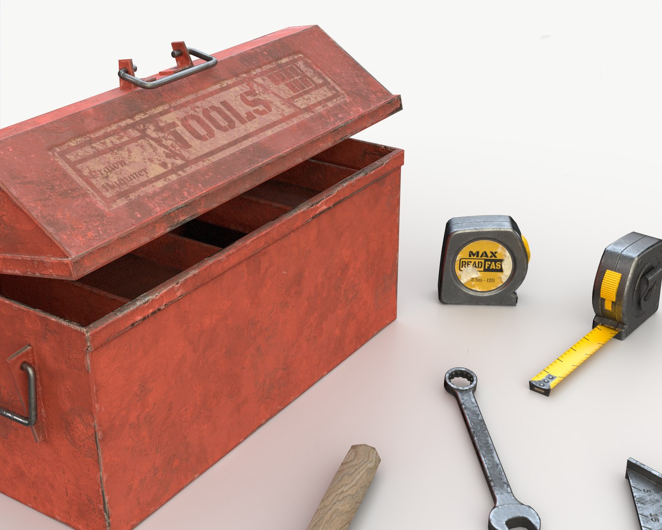 Garage Hand Tools 3D - TurboSquid 2176743