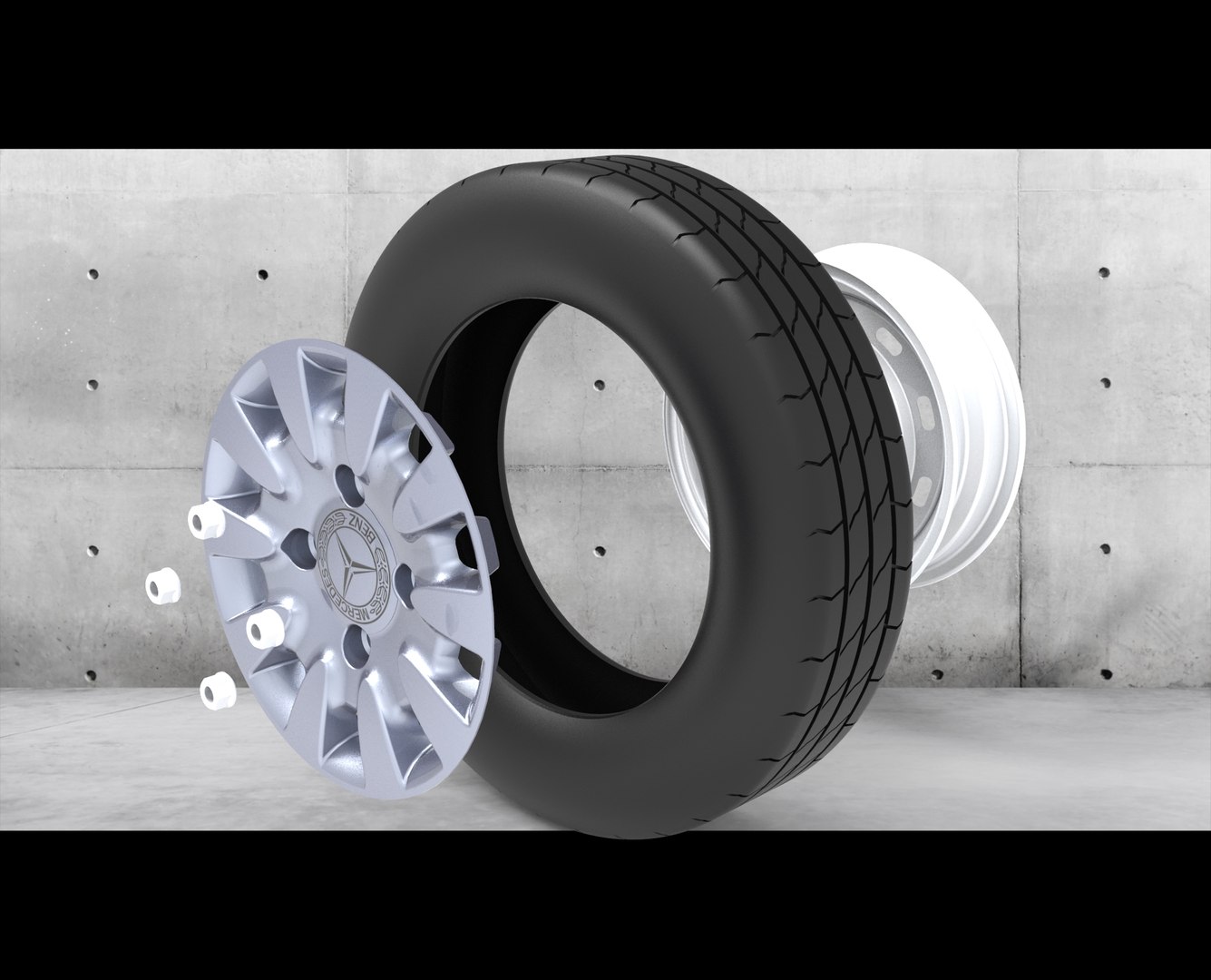 Wheel 175-70-R13 Model - TurboSquid 2224230