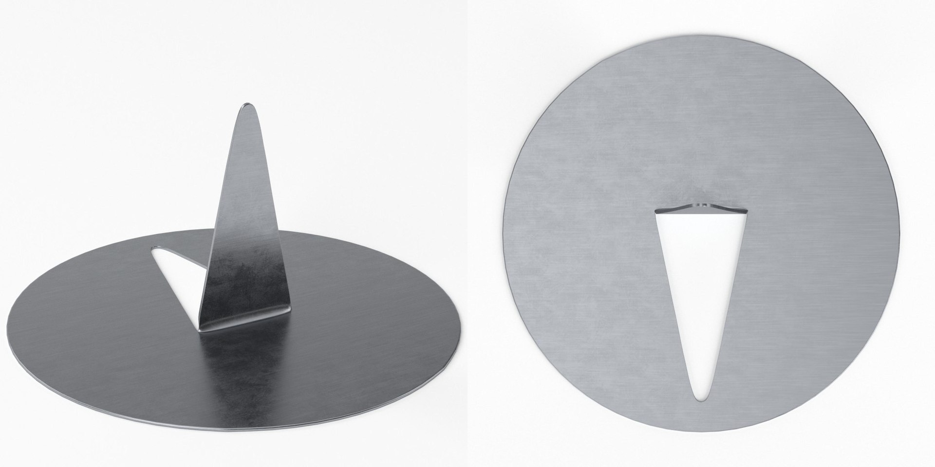 3D Flat Head Pushpin Model - TurboSquid 1540767