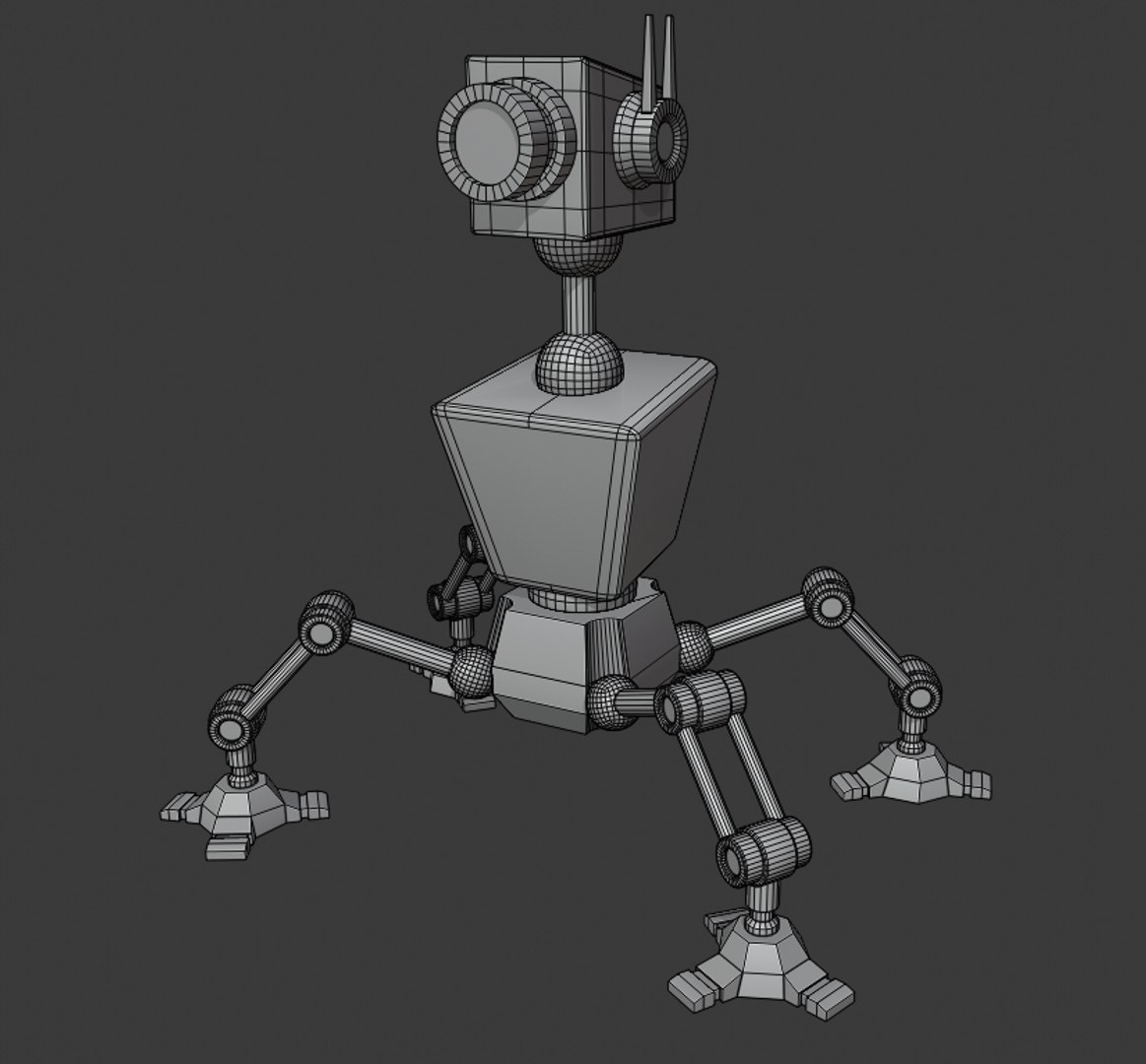 Spider camera bot 3D - TurboSquid 1561886