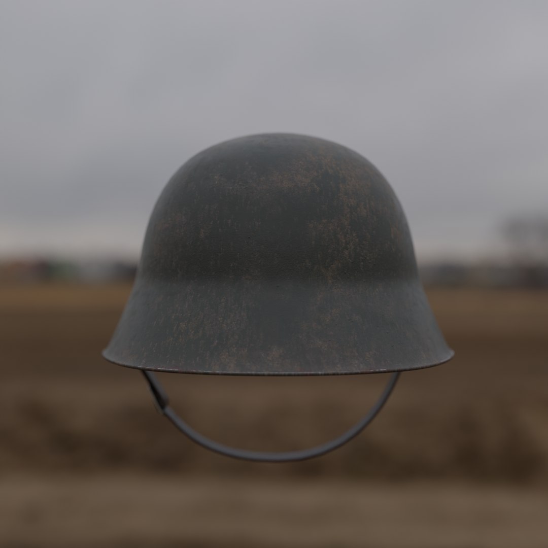3D German Ww2 Helmet Model - TurboSquid 1516455