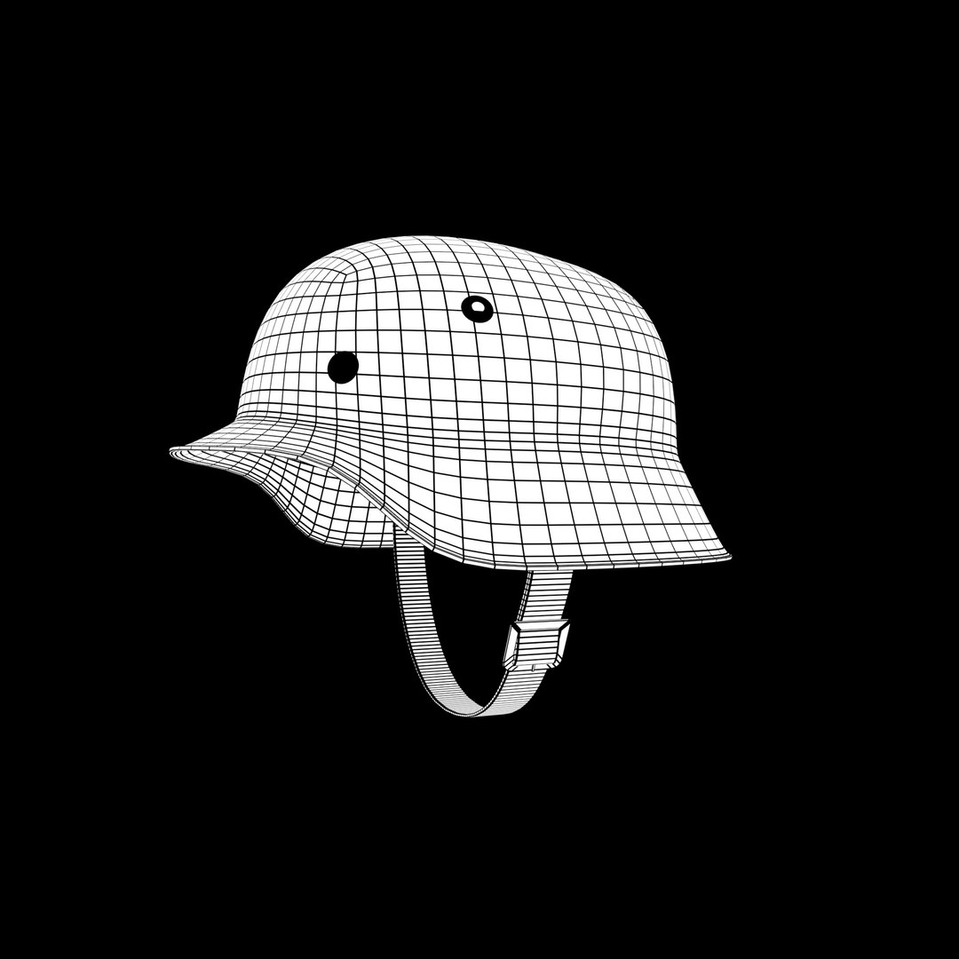 3D German Ww2 Helmet Model - TurboSquid 1516455